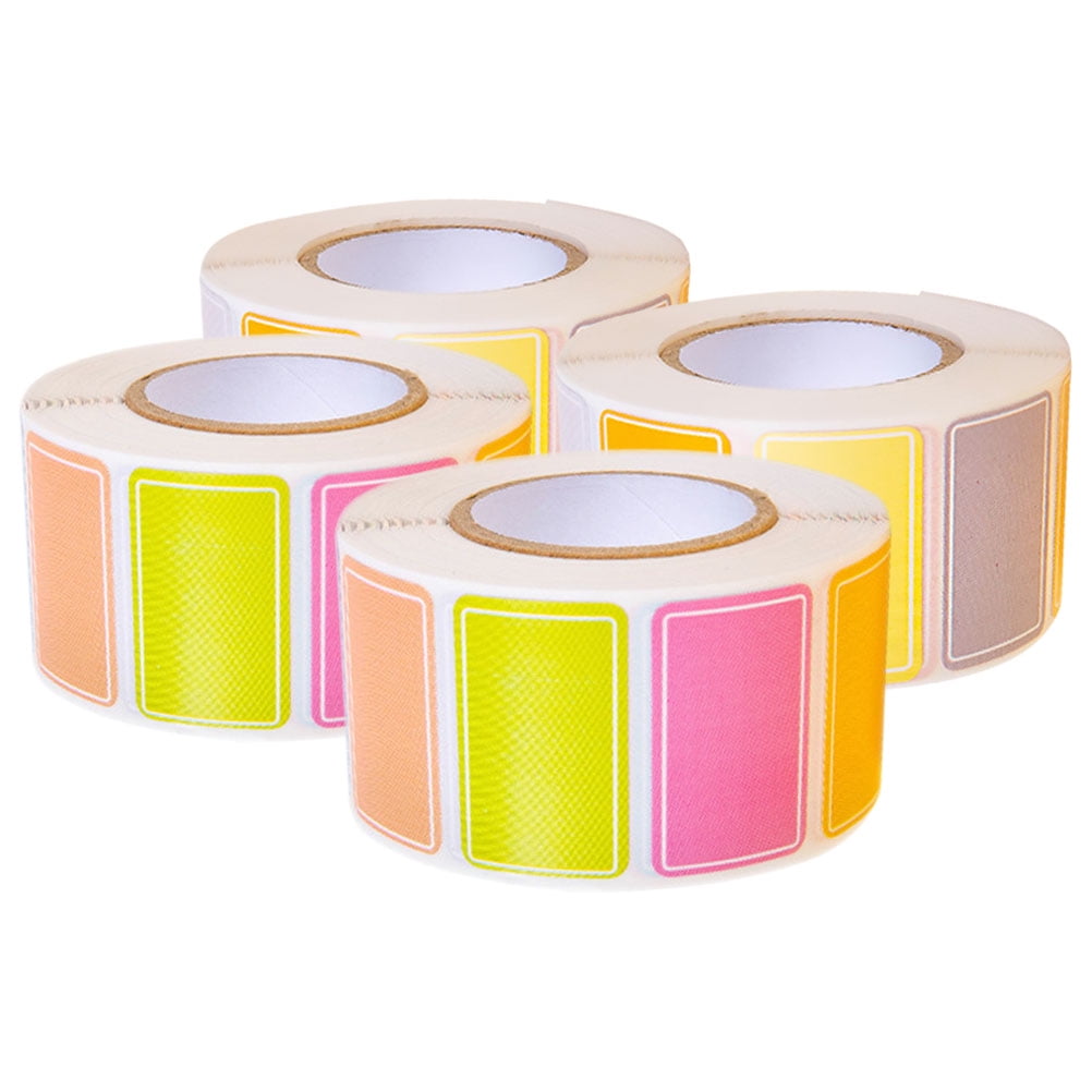 Raindrops 4 Rolls of Label Stickers Blank Label Stickers Classification ...