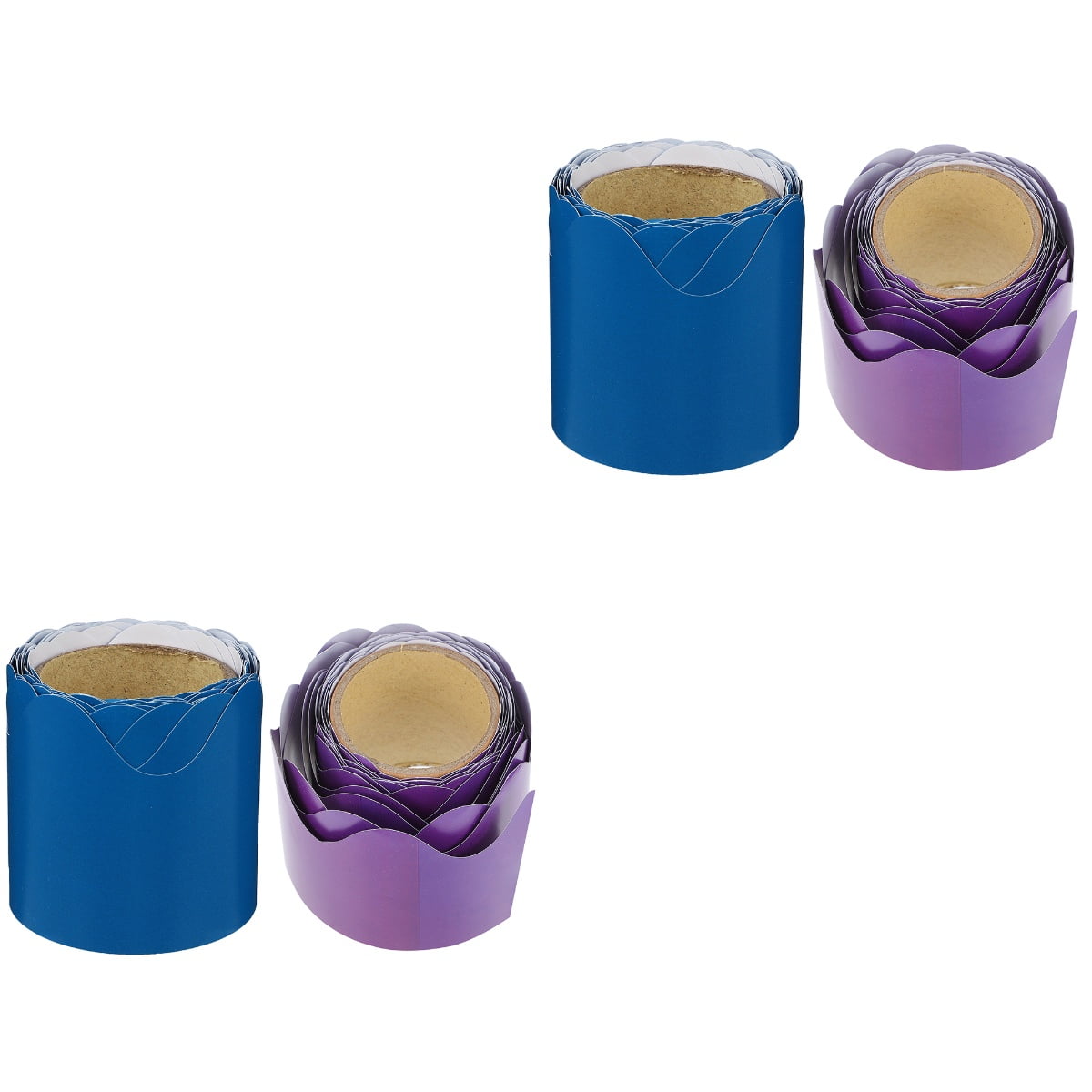 Raindrops 4 Rolls of Wave Bulletin Board Border Wear-resistant Border ...