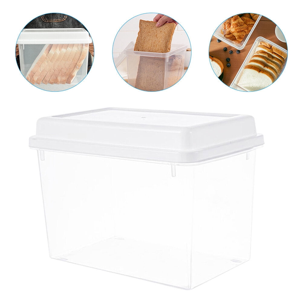 Raindrops 4 Set Bread Fresh Keep Box Refrigerator Food Storage ...