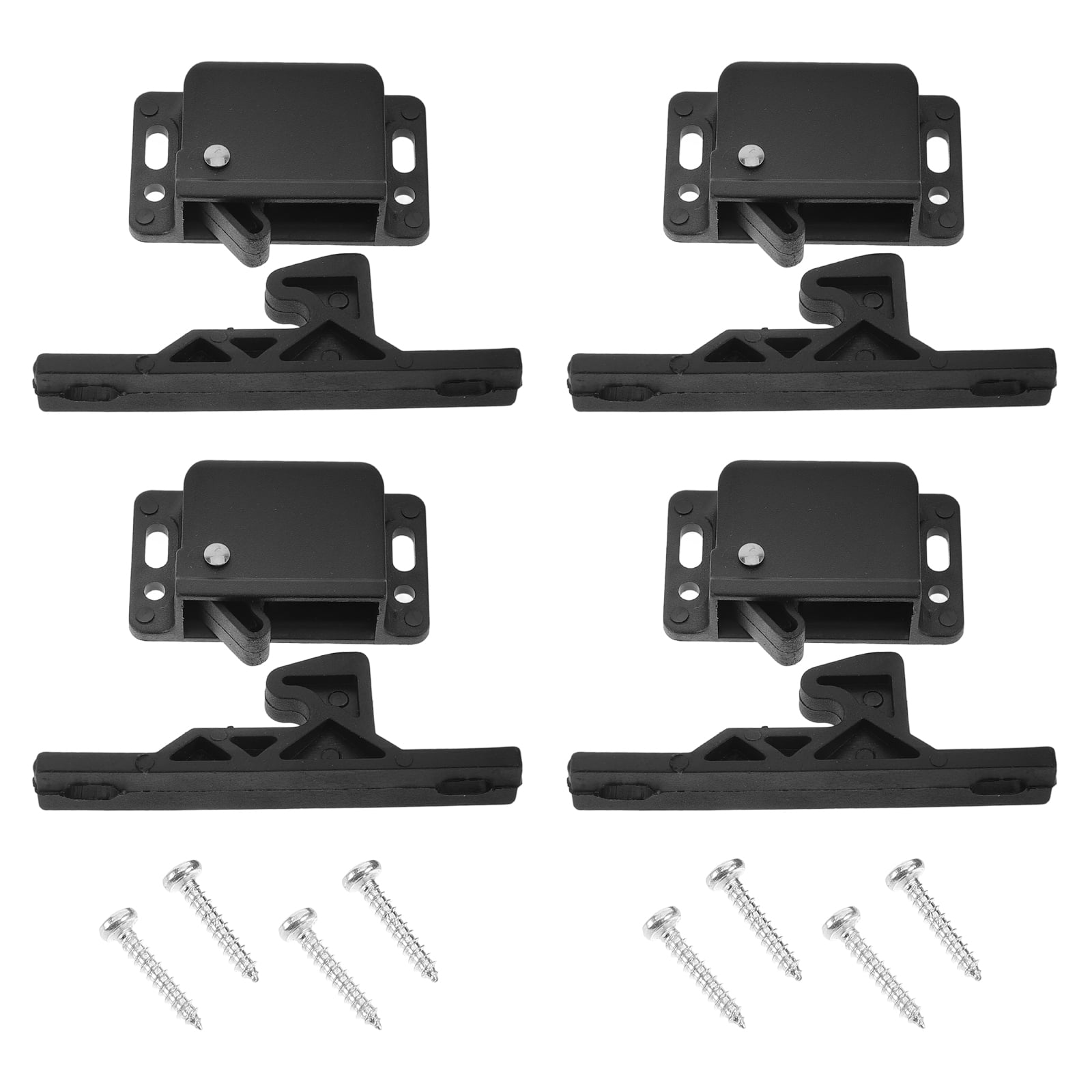 Raindrops 4 Set Car Trailer Door Latch Push to Open Lock Rear Fixture ...