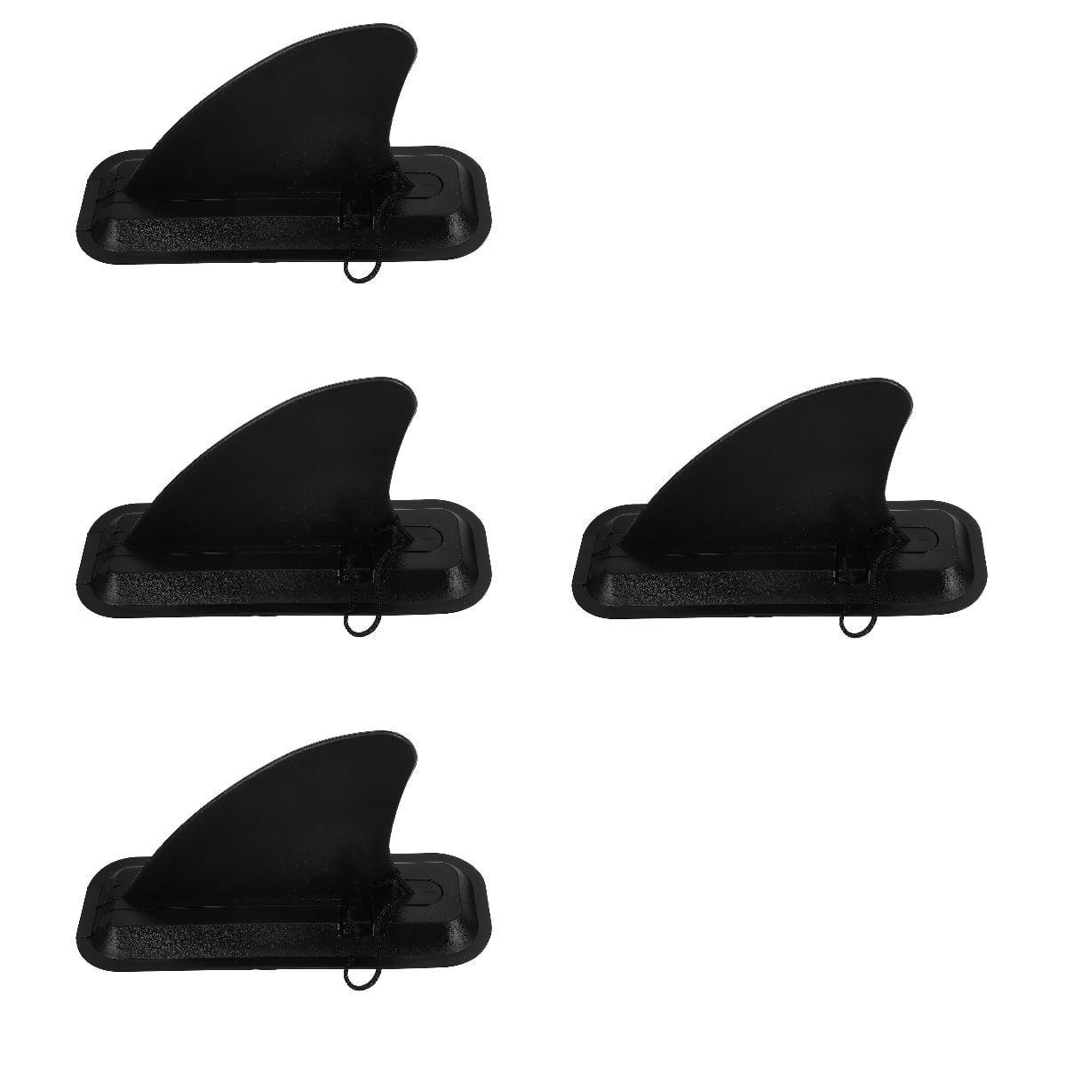 Raindrops 4 Sets Detachable Paddle Fin Plastic Surfboard Stabilizer ...