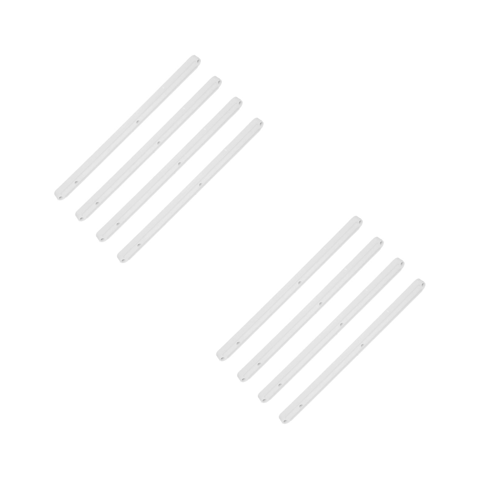 Raindrops 4 Sets Drawer Slides Bottom Mount Plastic Cabinet Drawer ...