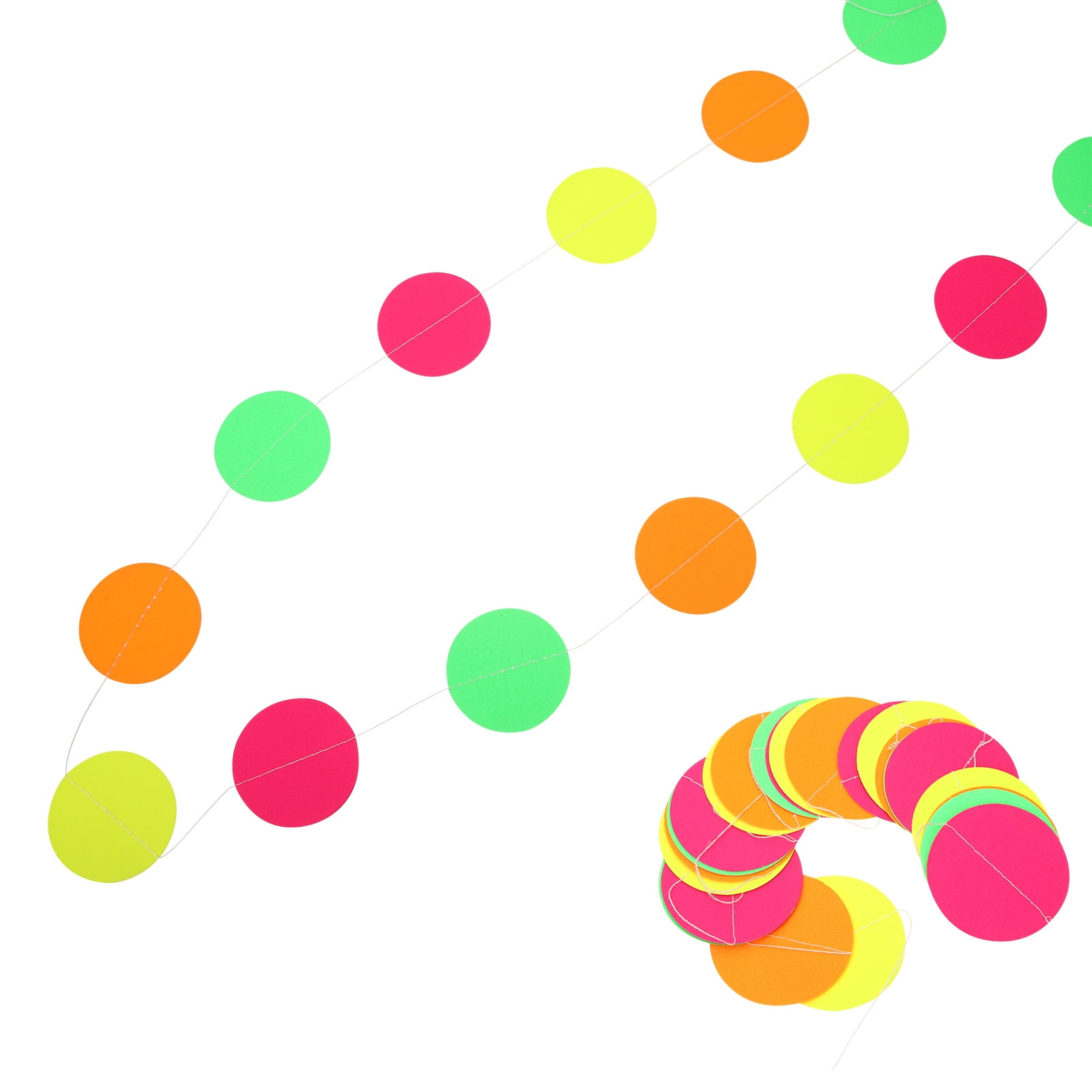 Raindrops 4 Sets Glow Party Supplies Garland Decorations Fluorescent ...