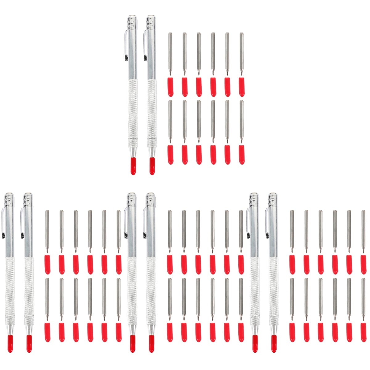 Raindrops 4 Sets Metal Scribe Tool Glass Engraving Scriber Tile Marking ...