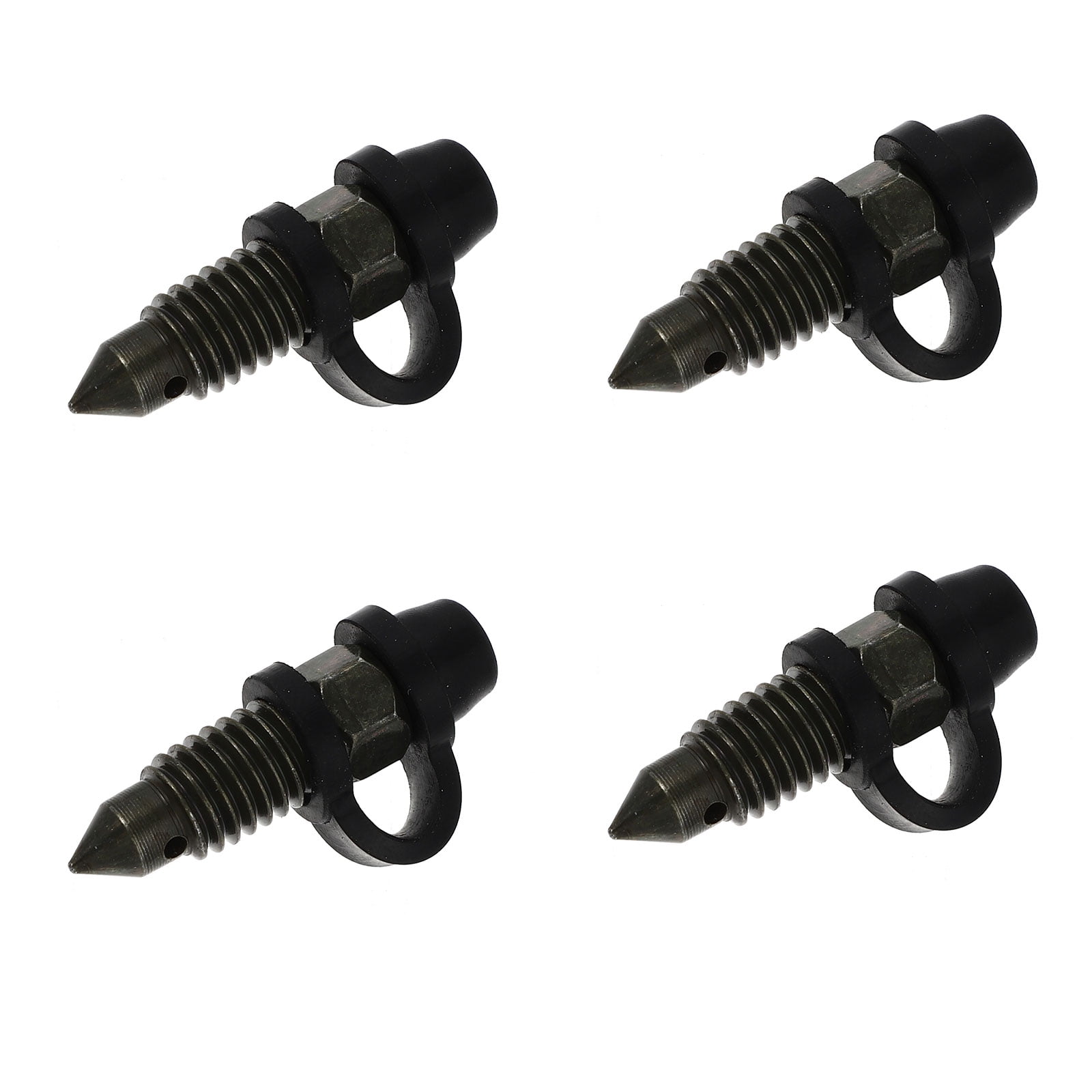 Raindrops 4 Sets Motorcycle Brake Master Cylinder Caliper Bleed Screw Bolt and Dust - Walmart.com