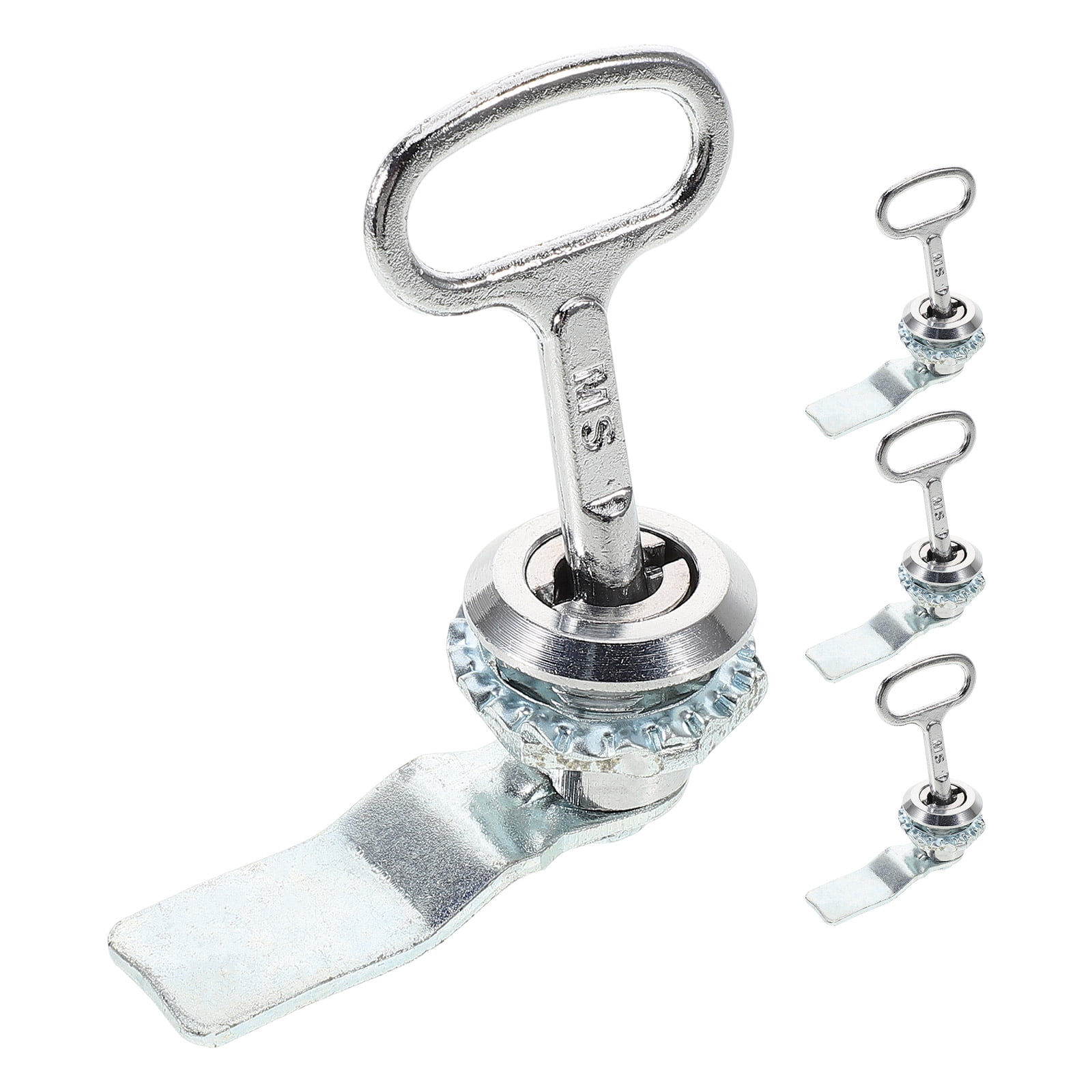 Raindrops 4 Sets Of Outdoor Trash Can Lock With Metal Triangular Keys ...