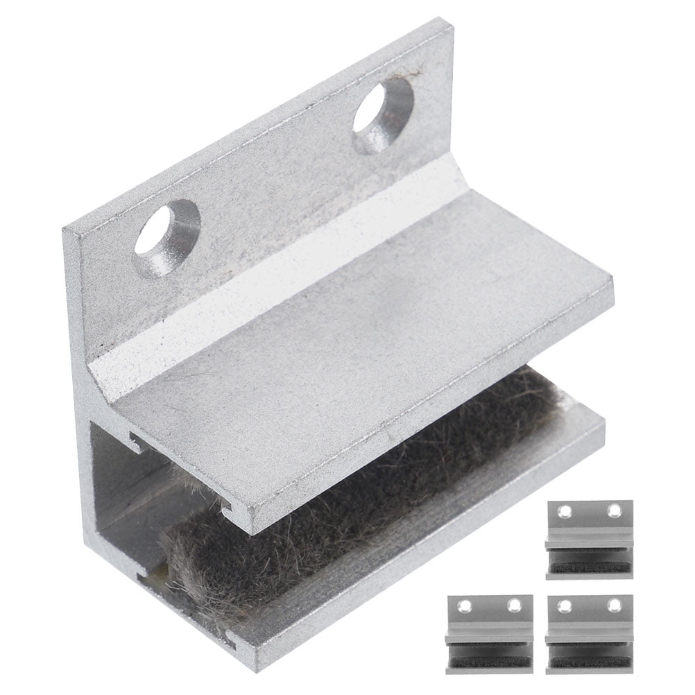 Raindrops 4 Sets Shower Door Bottom Guides Glass Door Stops Shower Door ...