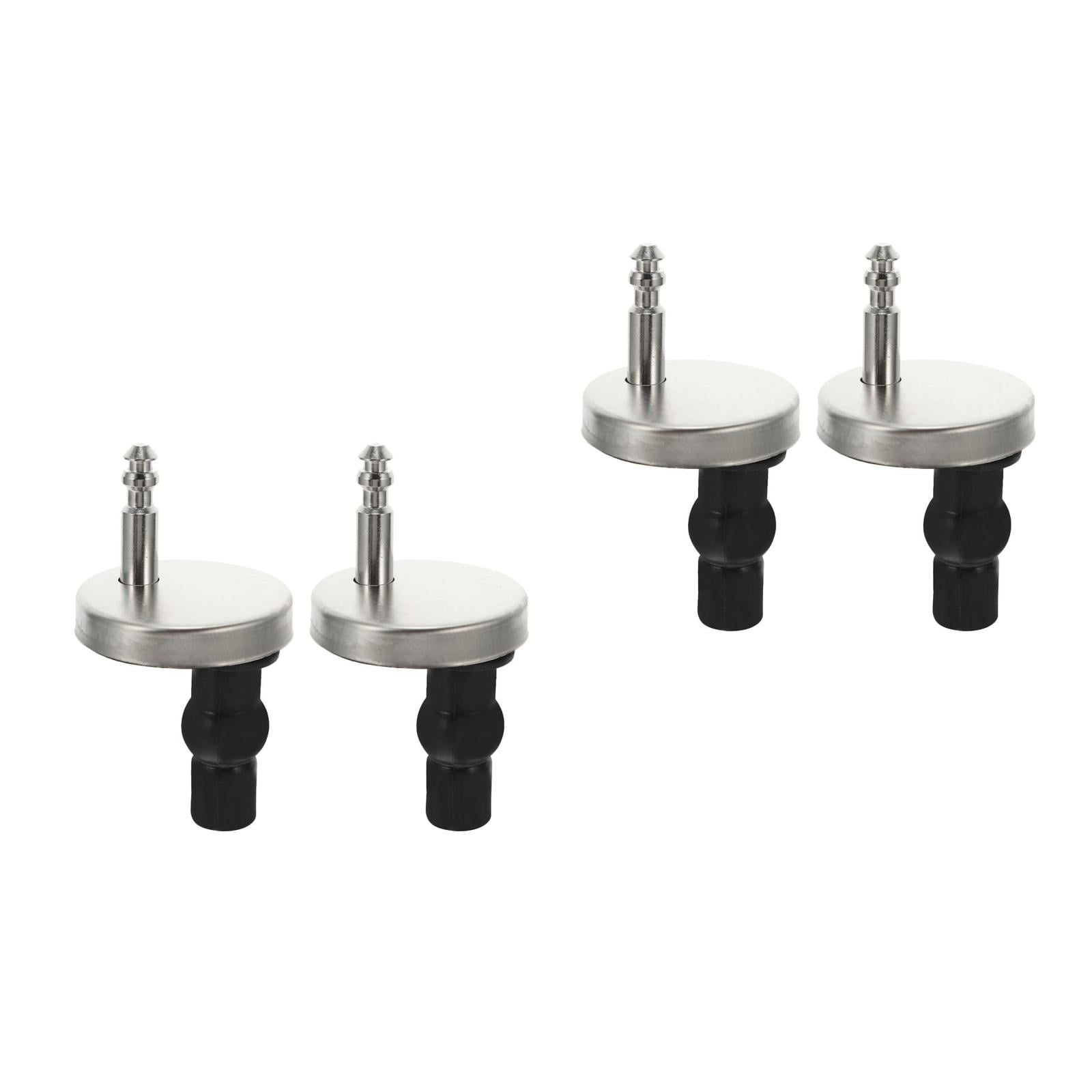 Raindrops 4 Sets Toilet Seat Hinge Fixings Hinge Bolt Screws Toilet ...