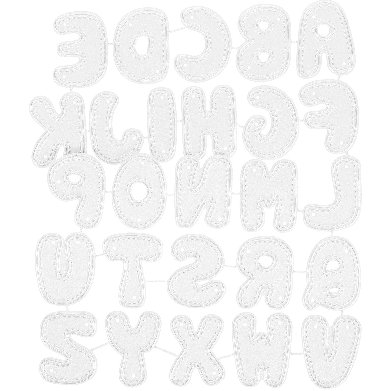 Raindrops 4 Sets of DIY Cutting Die Metal Die Cut Alphabet Letter Shape ...