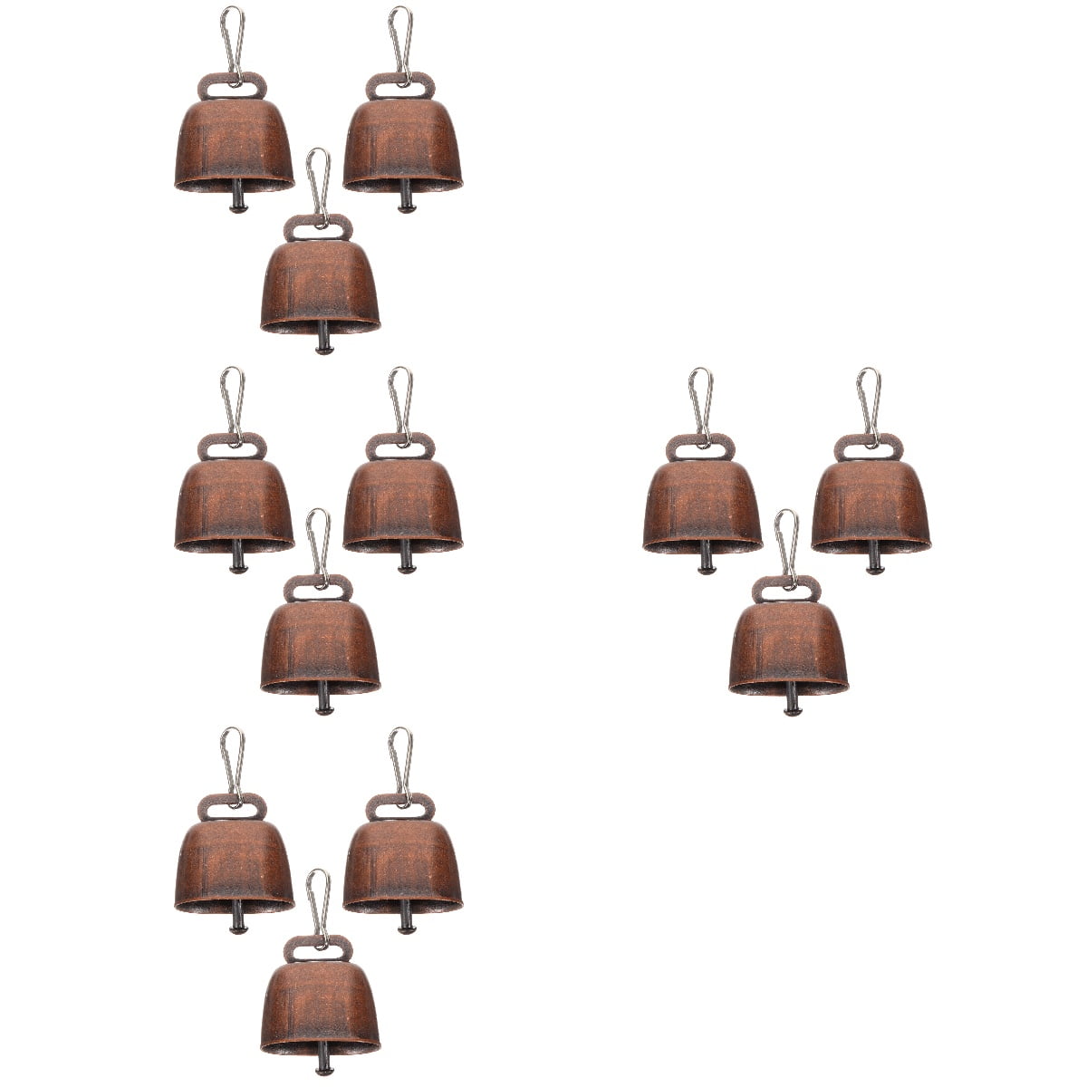 Raindrops 4 Sets of Loud Cattle Bells Cattle Sheep Bells Loud Crisp ...