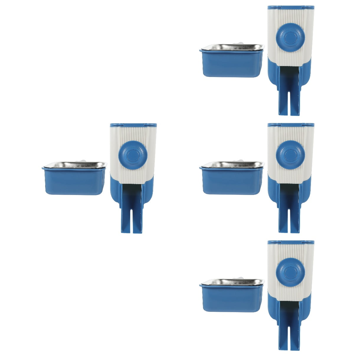 Raindrops 4 Sets of Rabbit Feeder Suspending Bunny Feeder Bowl ...