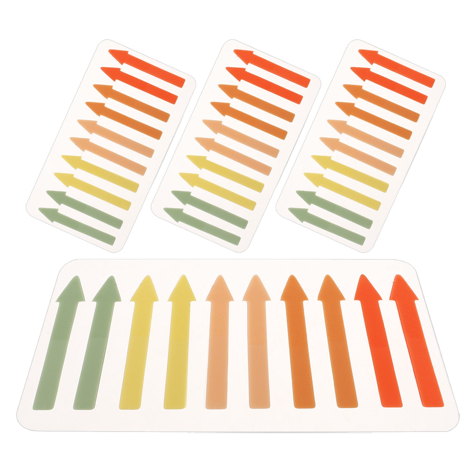 Raindrops 4 Sheets of Office Reading Strips Sticky Index Tabs Sticky ...