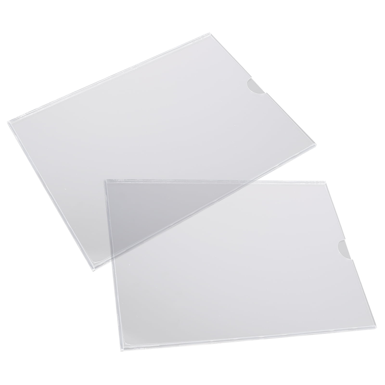 Raindrops 4 pcs Acrylic Label Holders Clear Acrylic A4 Paper Holders ...