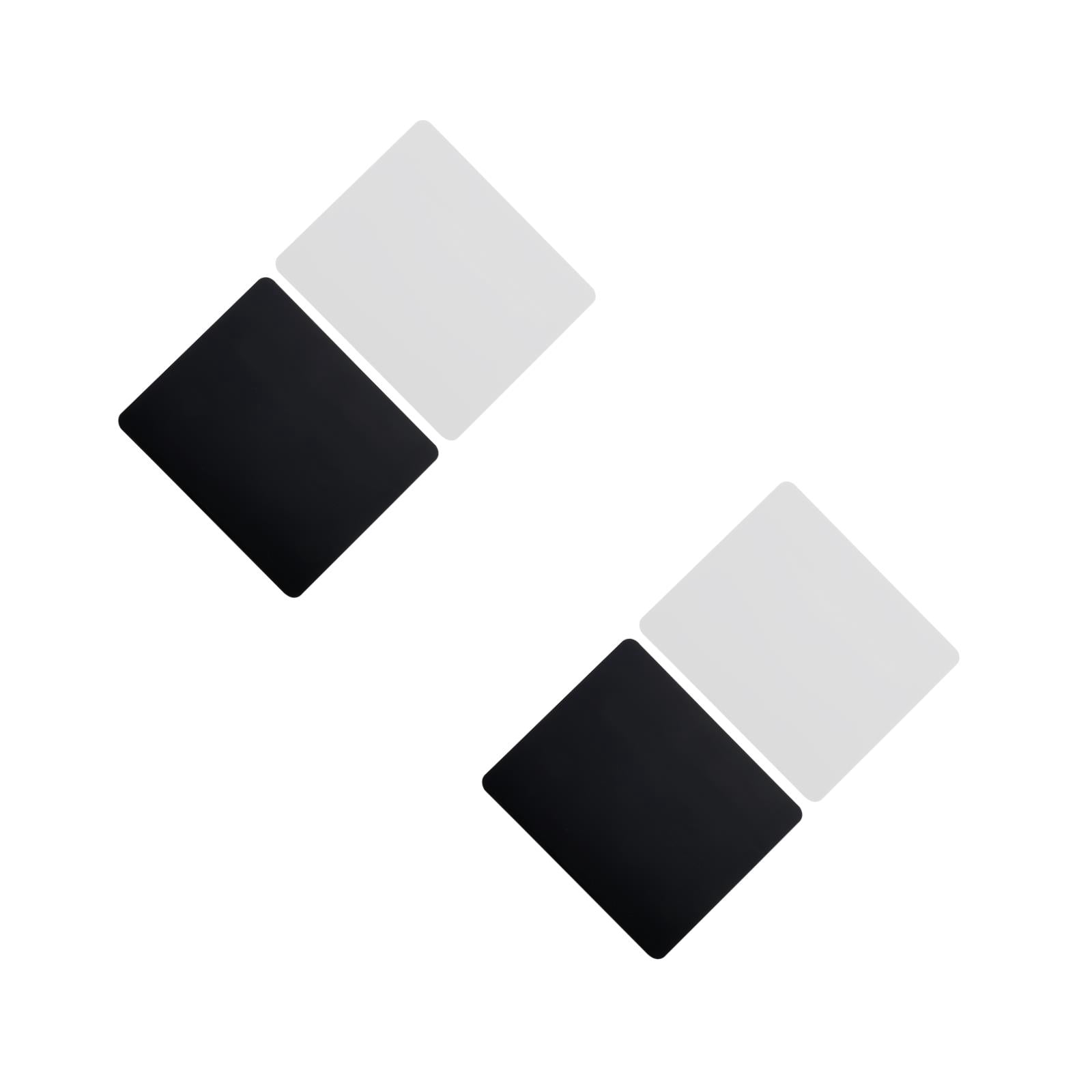 Raindrops 4 pcs Acrylic Mirror Plate Photo Backdrops Props Reflector ...