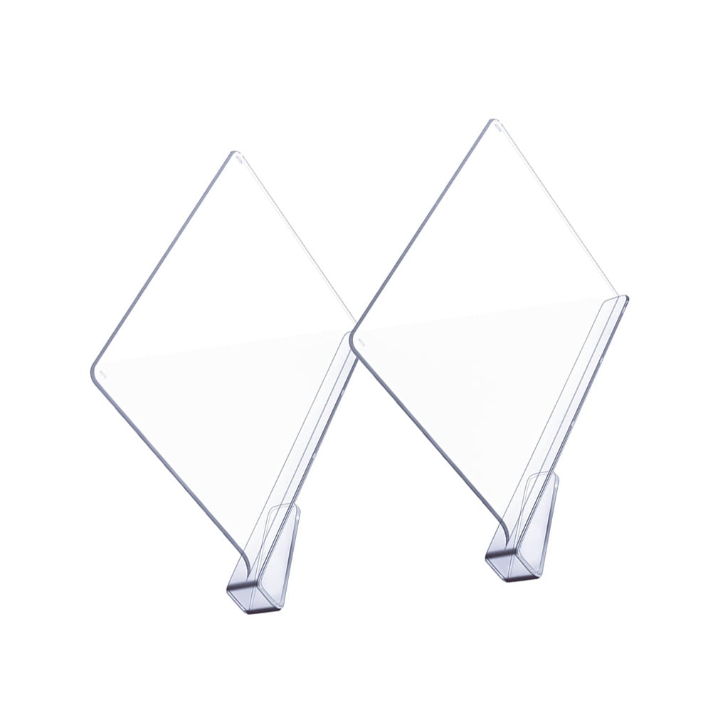 Raindrops 4 pcs Acrylic Shelf Dividers Closets Shelf and Closet ...
