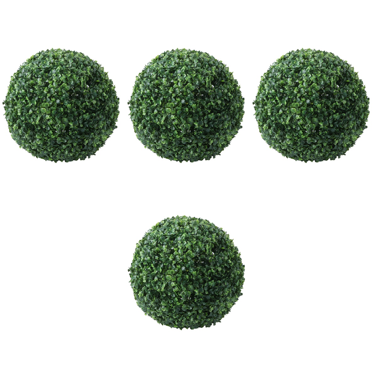 Raindrops 4 pcs Artificial Grass Ball Hanging Grass Ball Plant Ball ...