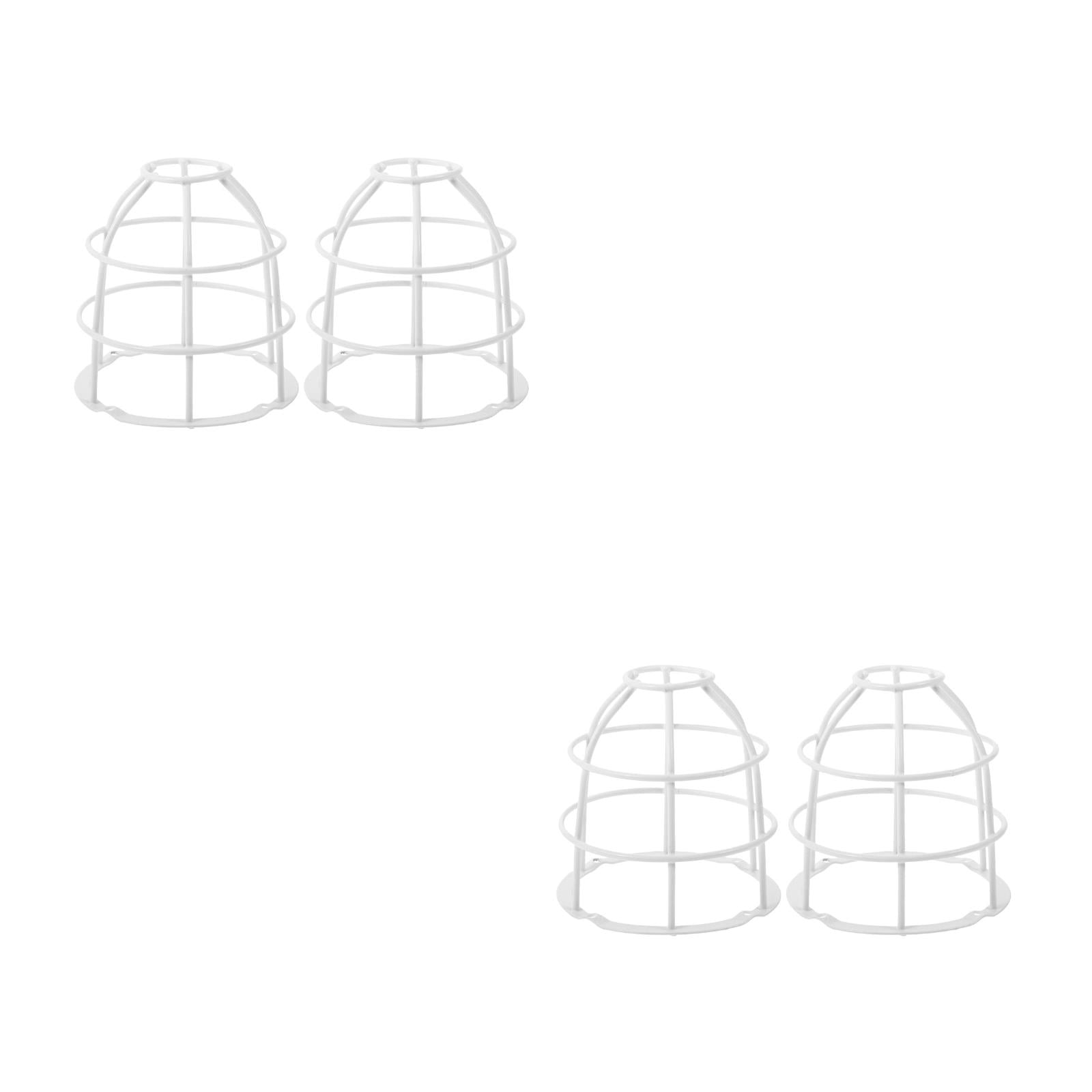 Raindrops Raindrops 4 pcs Cage Lamp Shade Metal Guard Explosion Proof ...