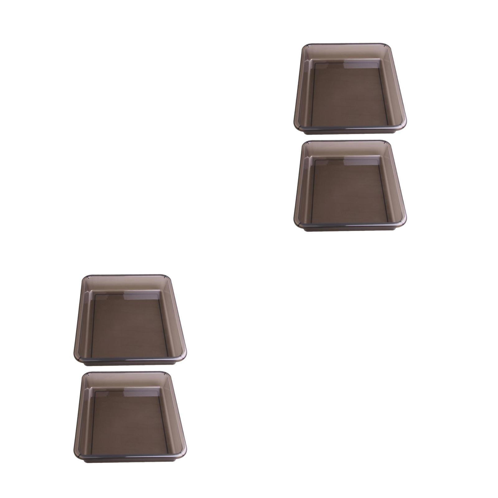 Raindrops 4 pcs Car Grocery Organizer Car Under Seat Box Truck ...