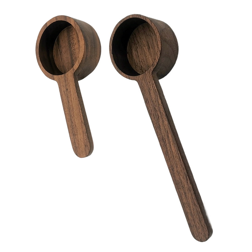 Raindrops 4 pcs Coffee Measuring Spoons Wooden Small Spice Oatmeal Tea ...