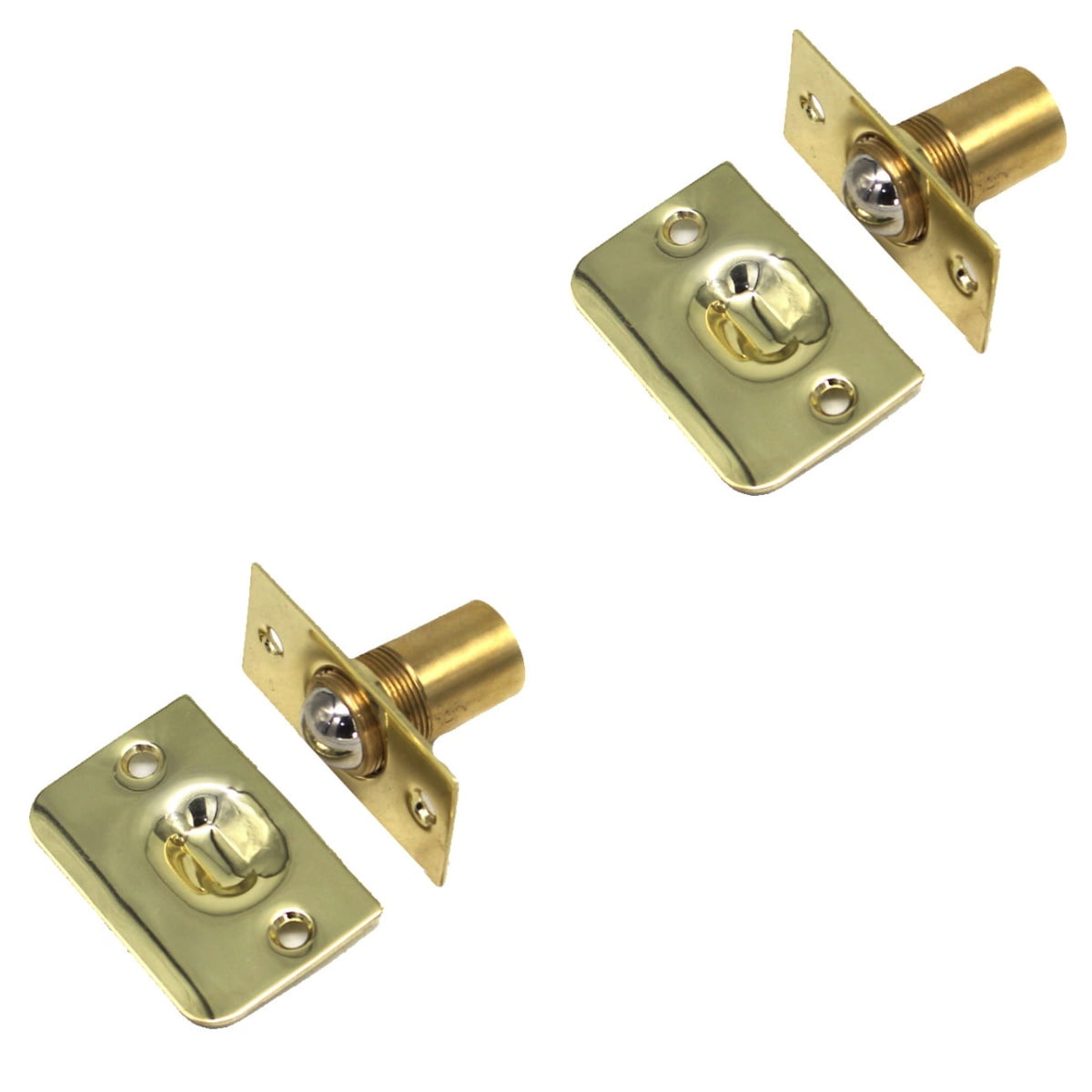 Raindrops 4 pcs Copper Spring Invisible Wooden Cabinet Door Beads Lock ...