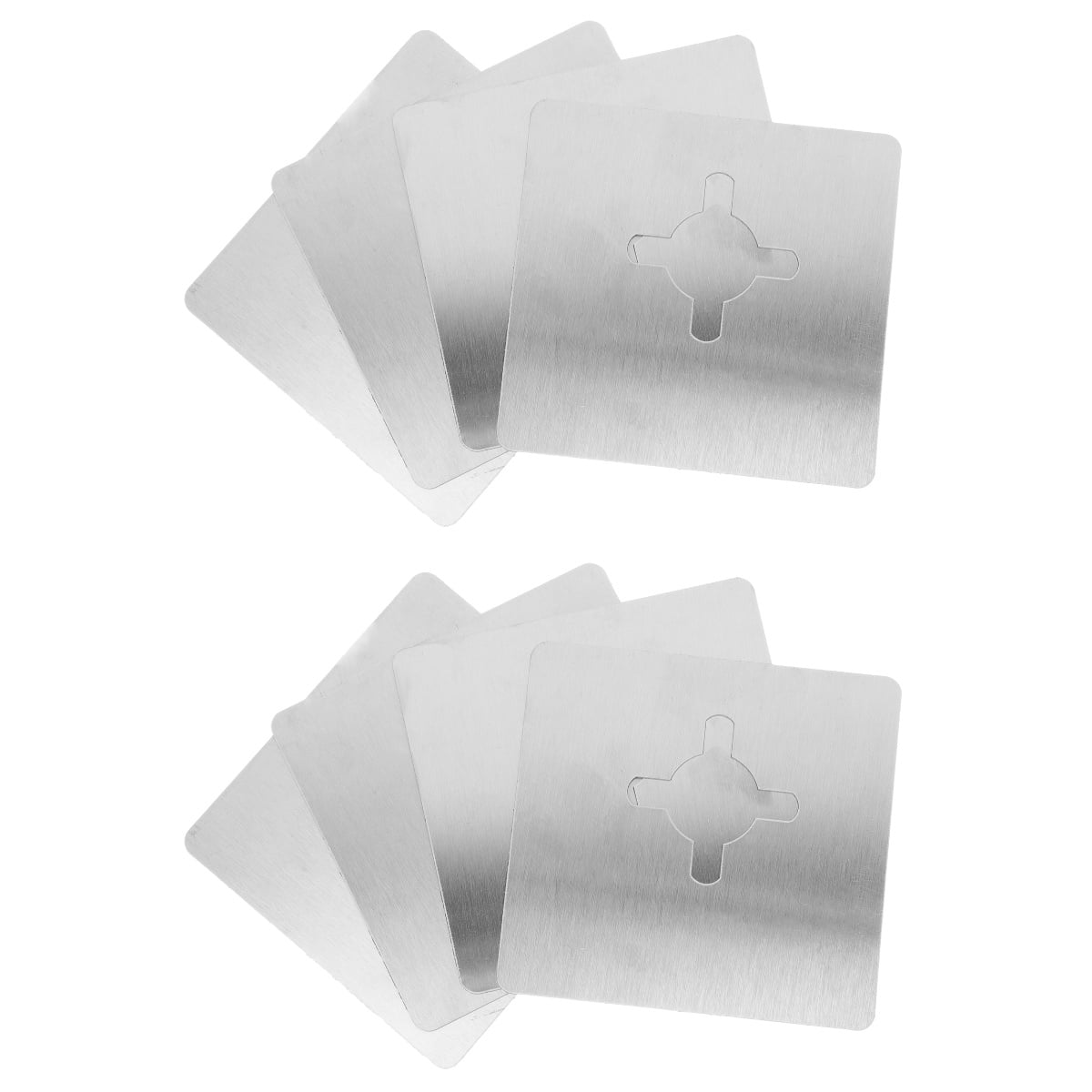 Raindrops 4 pcs Door Reinforcement Plates Fixing Plate Bracket Door ...
