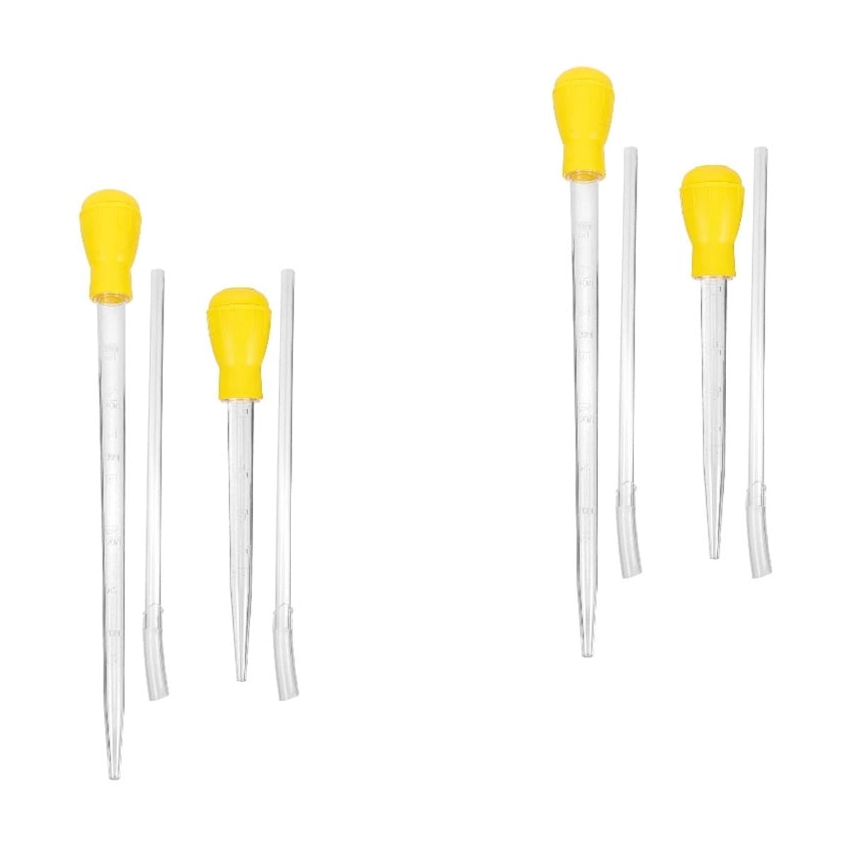 Raindrops 4 pcs Fish Tank Siphon Hand Fish Tank Cleaner Siphon Pump ...