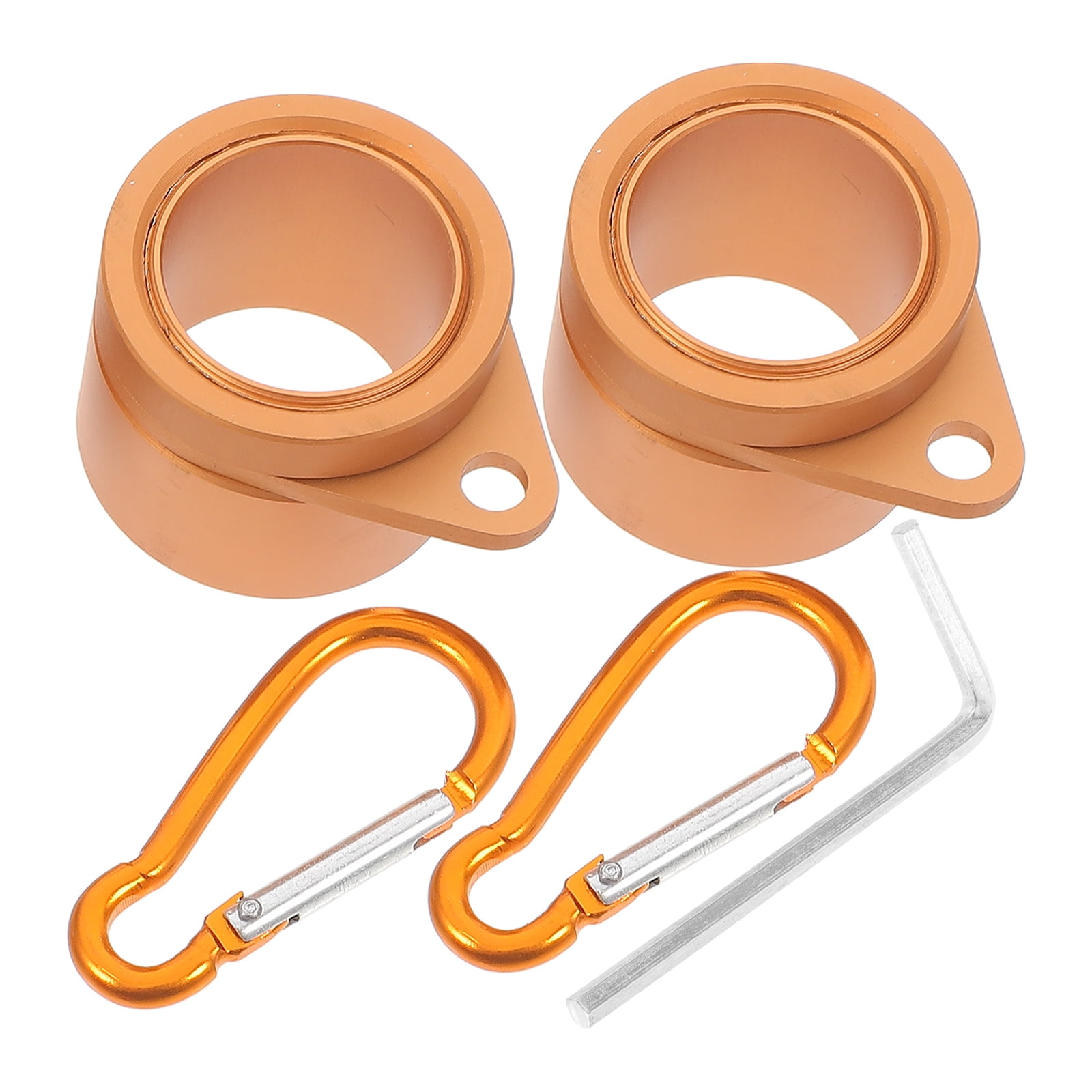 Raindrops 4 pcs Flag Fasteners Metal Flag Pole Rings Flagpole Fixing ...