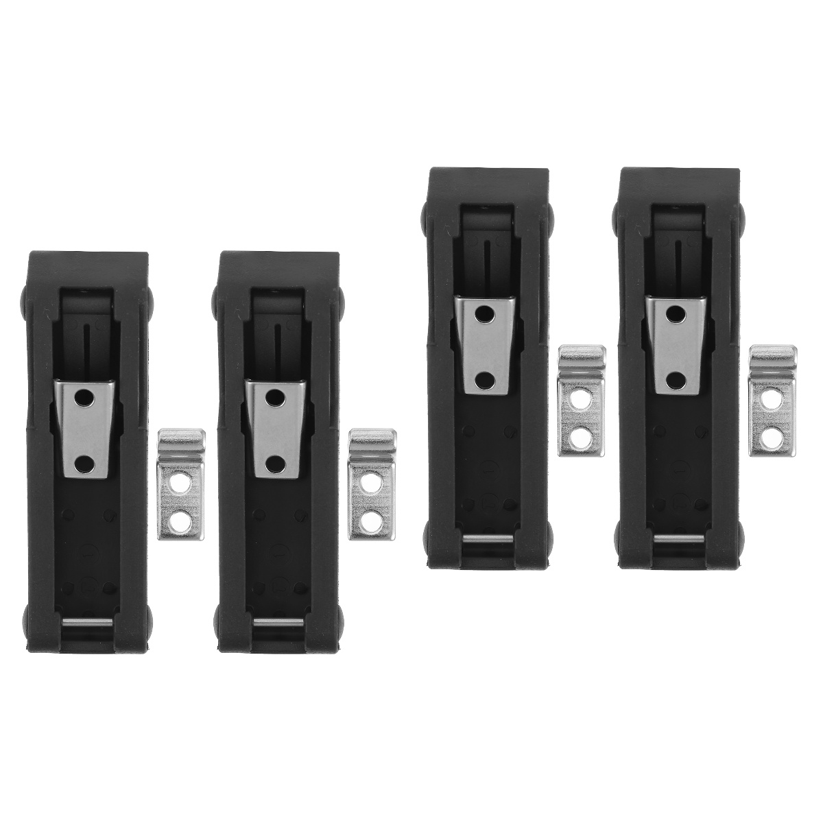 Raindrops 4 pcs Flexible Door Draw Latch Lock Replacement Rubber Metal ...
