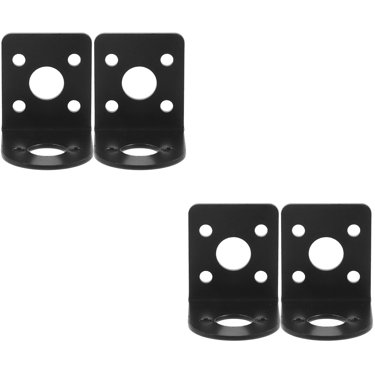 Raindrops 4 pcs Gear Motors Mounting Bracket Steel Anti-rust Gear Motor ...