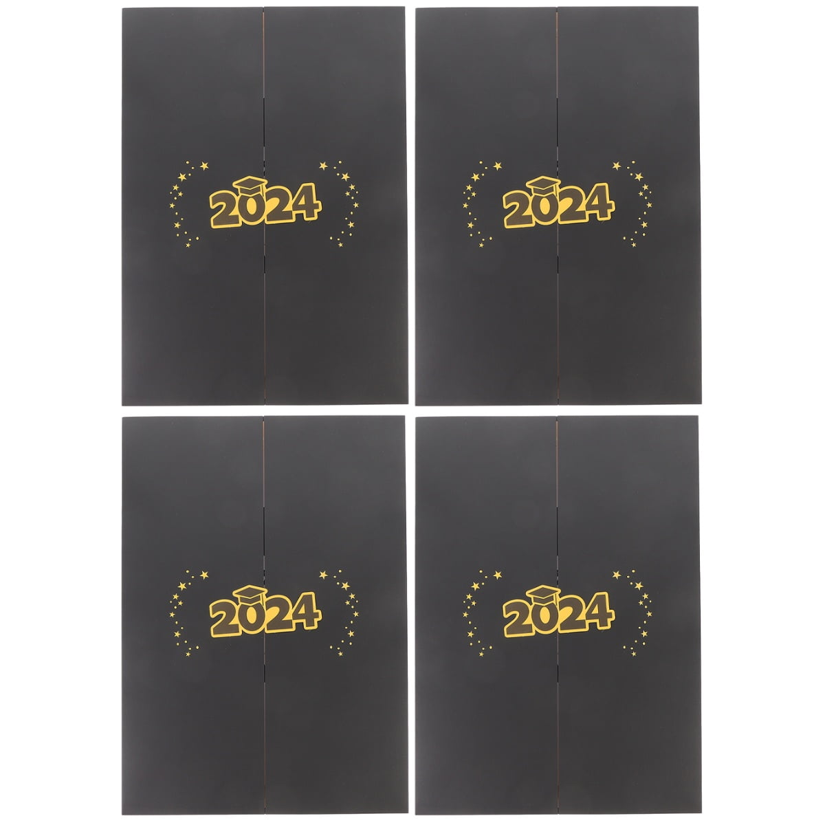 Raindrops 4 pcs Graduation Signature Book Class of 2024 Graduation Sign ...