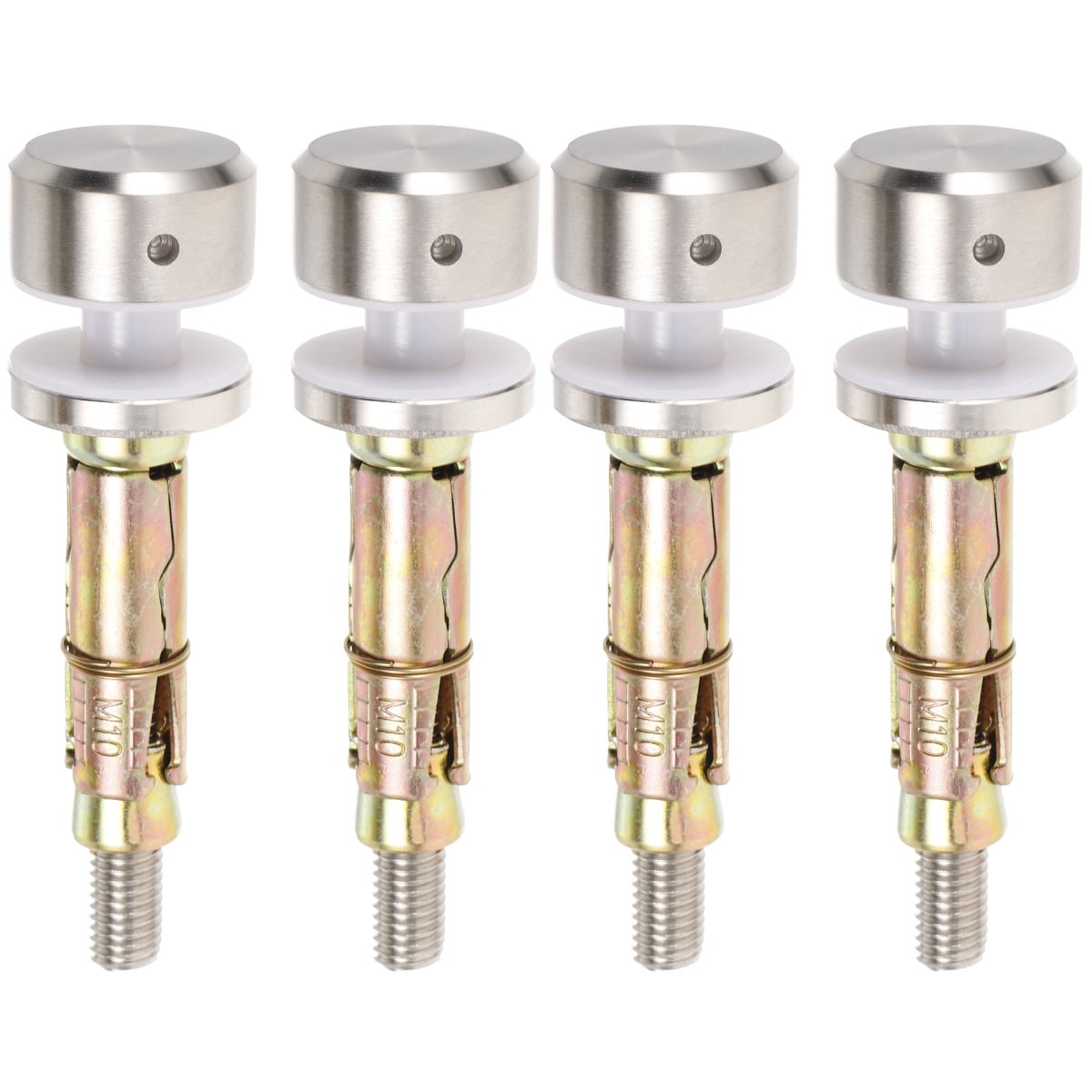 Raindrops 4 pcs Handrail Glass Bracket Stairway Glass Fastener Heavy ...