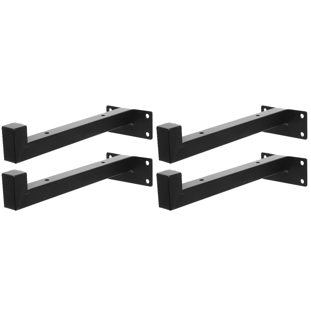 Raindrops 4 pcs Heavy-duty Shelf Bracket Floating Shelf Bracket Wall ...
