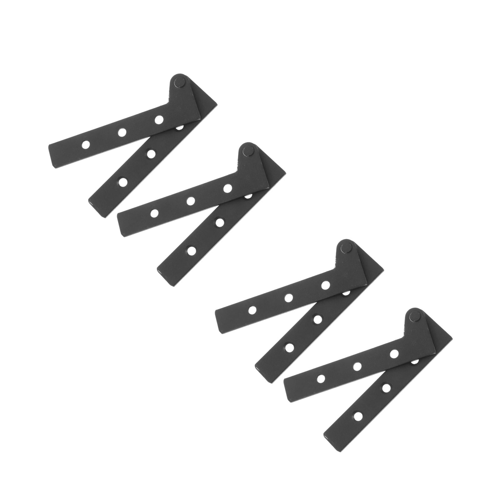 Raindrops 4 pcs Hidden Hinge Door Hinges Heavy Duty Door Hinge Gate ...
