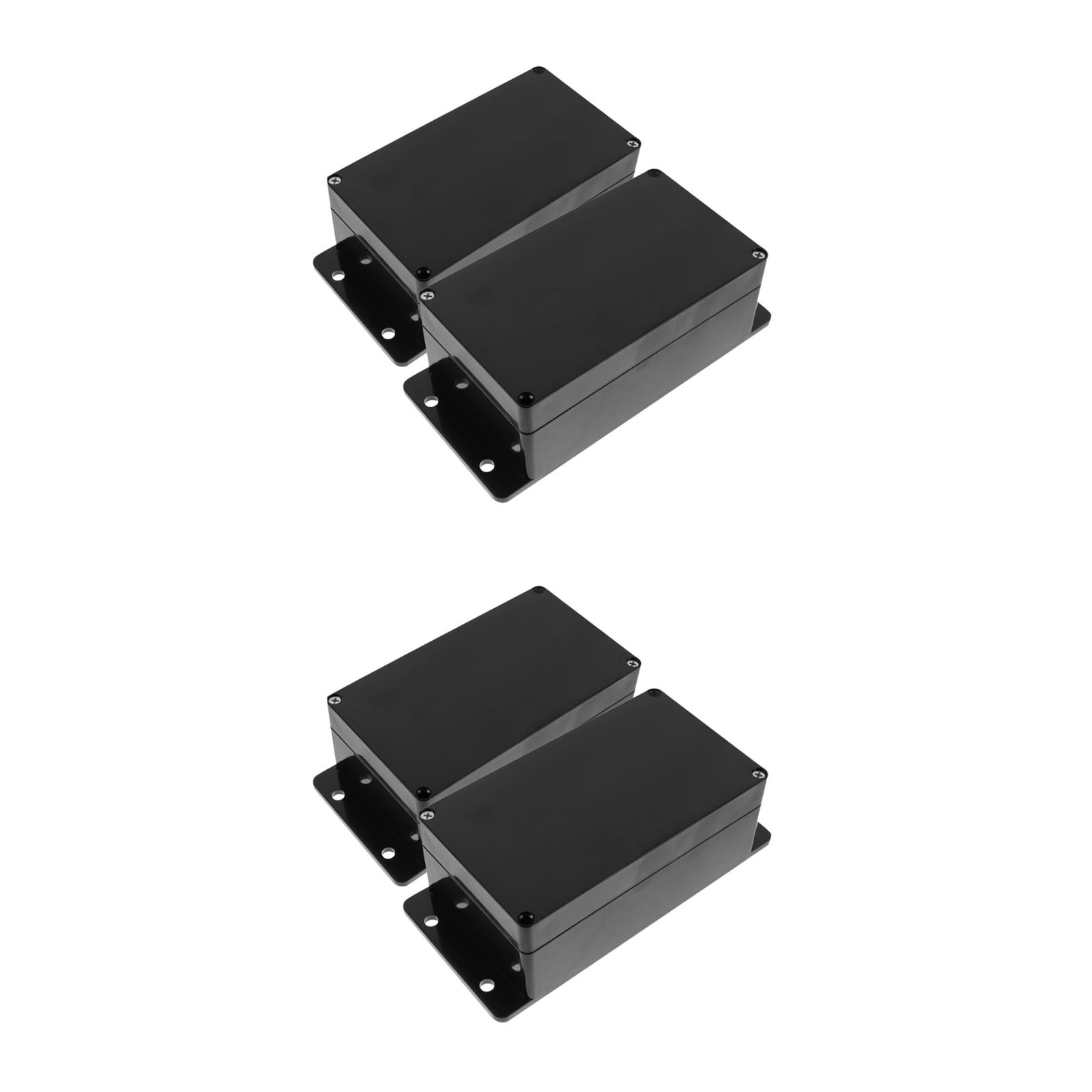 Raindrops 4 pcs Junction Box Waterproof Plastic Electrical Project Case ...