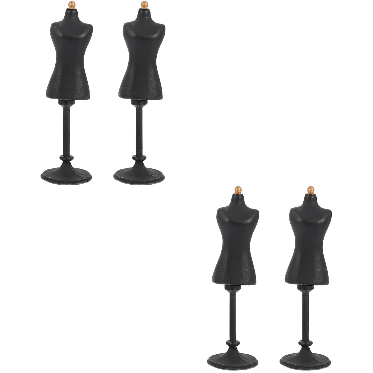 Raindrops 4 pcs Mini Mannequin Doll Dress Mannequin Doll Clothes ...
