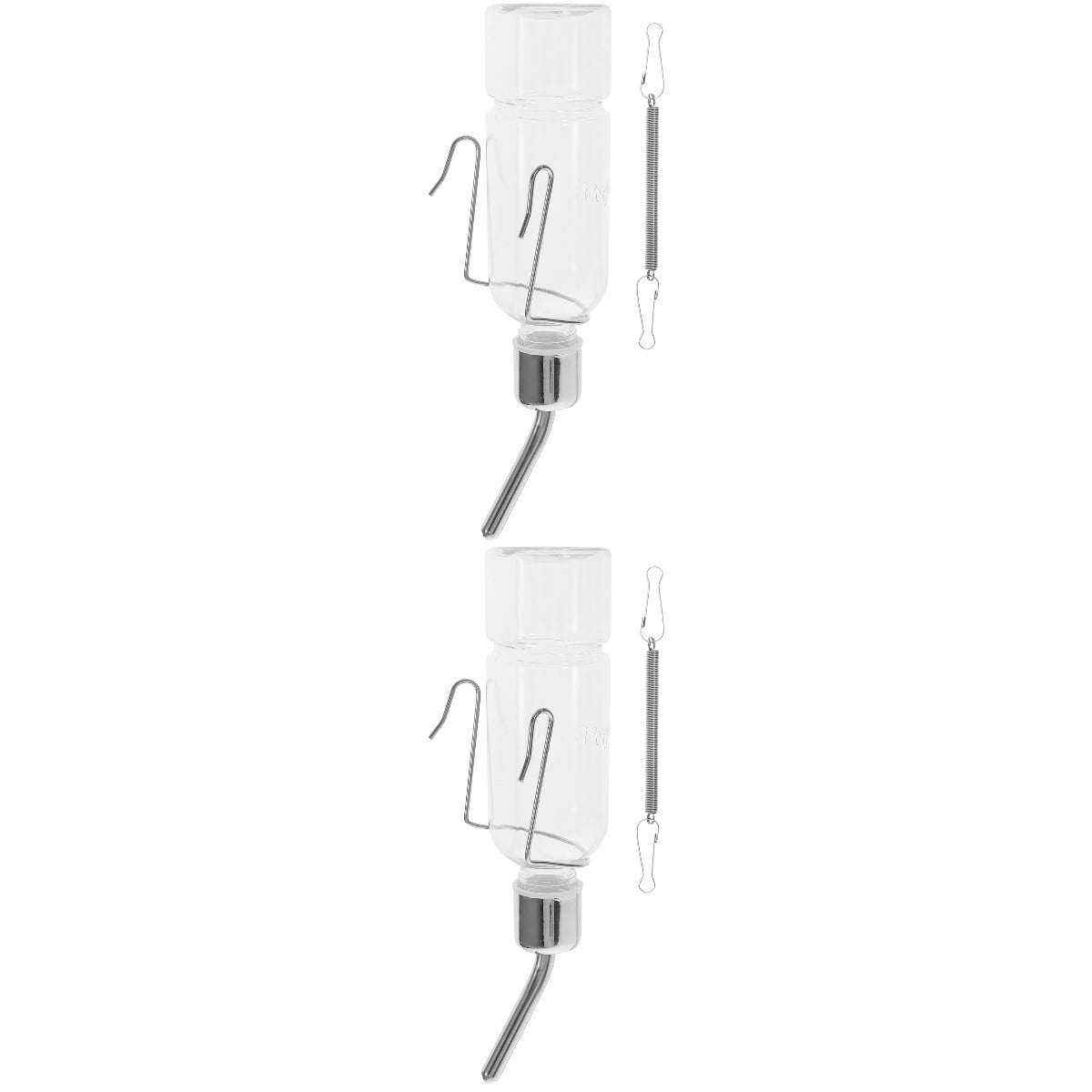 Raindrops 4 pcs Pet Water Containers Rabbits Water Bottle Chinchillas ...