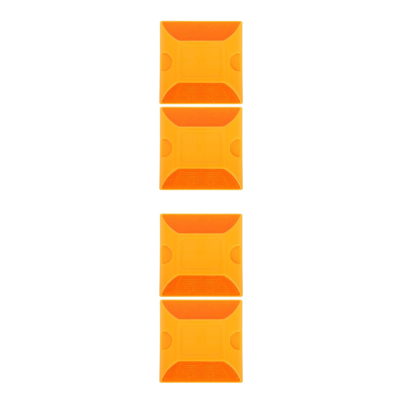Raindrops 4 pcs Reflective Road Reflectors Aluminum Driveway Markers ...