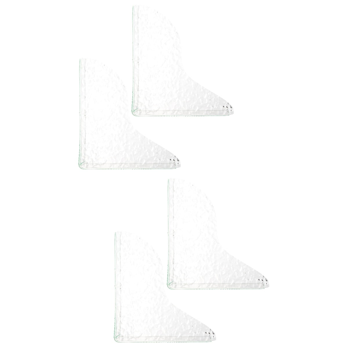 Raindrops 4 pcs Shower Splash Guards Shower Corner Guards Bathroom Tub ...