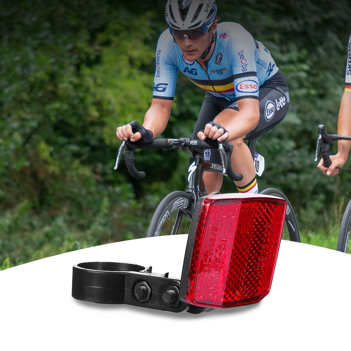 Raindrops 4 pcs Spoke Reflector Bike Warning Reflector Bike Safety ...