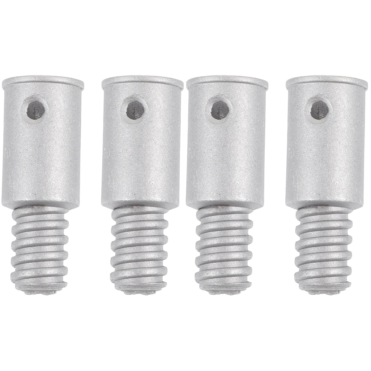 Raindrops 4 pcs Threaded Tip Replacement Broom Handle Threaded Tip End ...