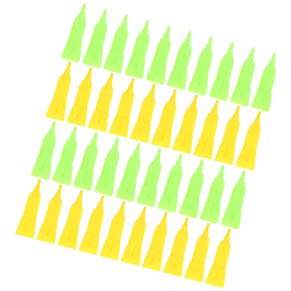 Raindrops 40 Pieces Assorted Color Plastic Game Tokens for Playing ...