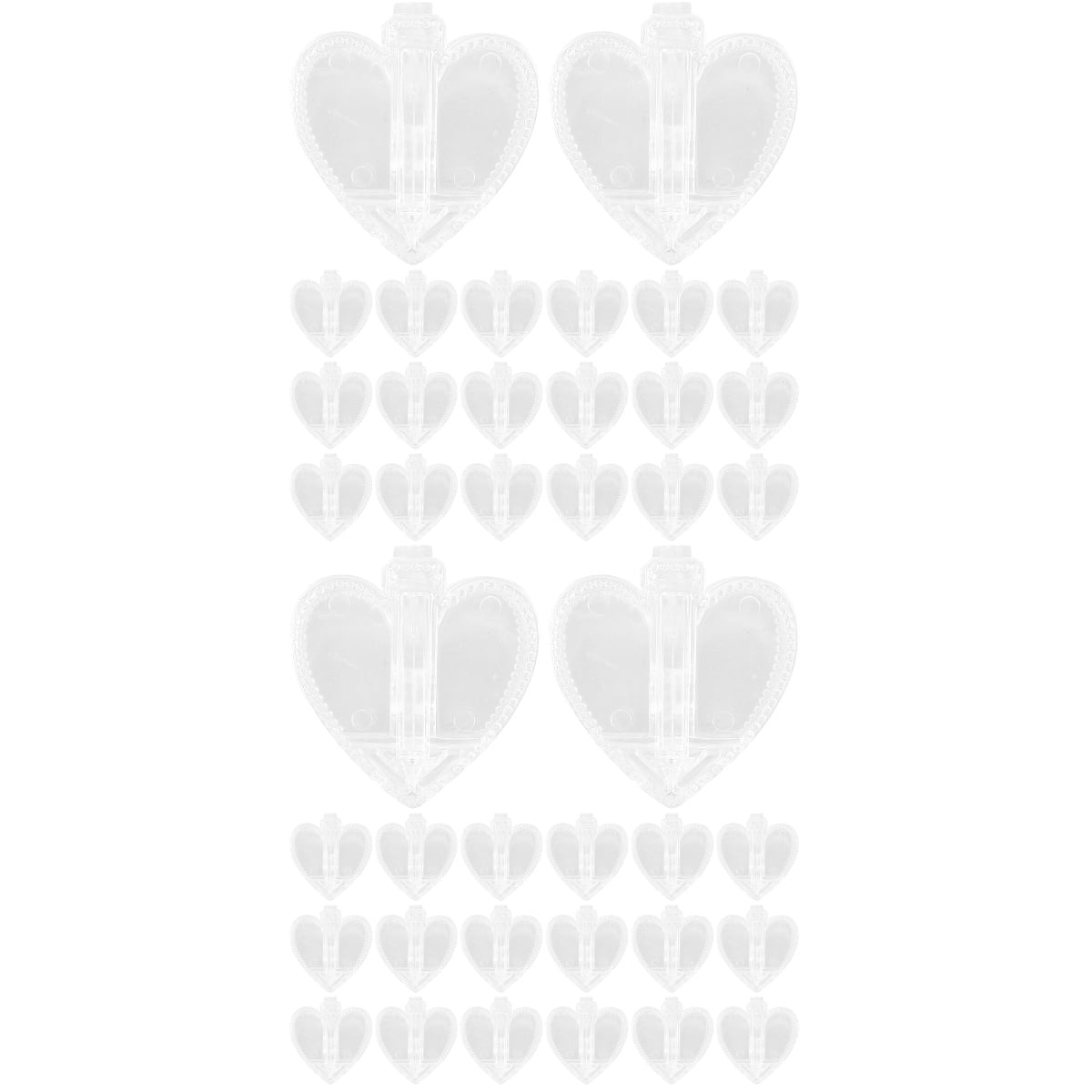 Raindrops 40 Pcs Clear Chip Clips Potato Chip Bag Clips Picture Clips ...