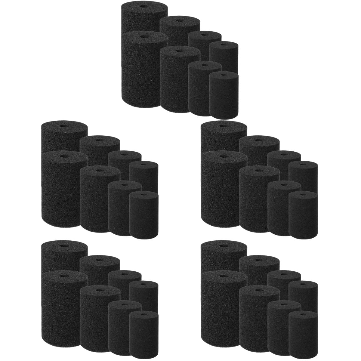 Raindrops 40 Pcs Cup Turner Inserts Sponge Inserted Sponges Cup Turner ...