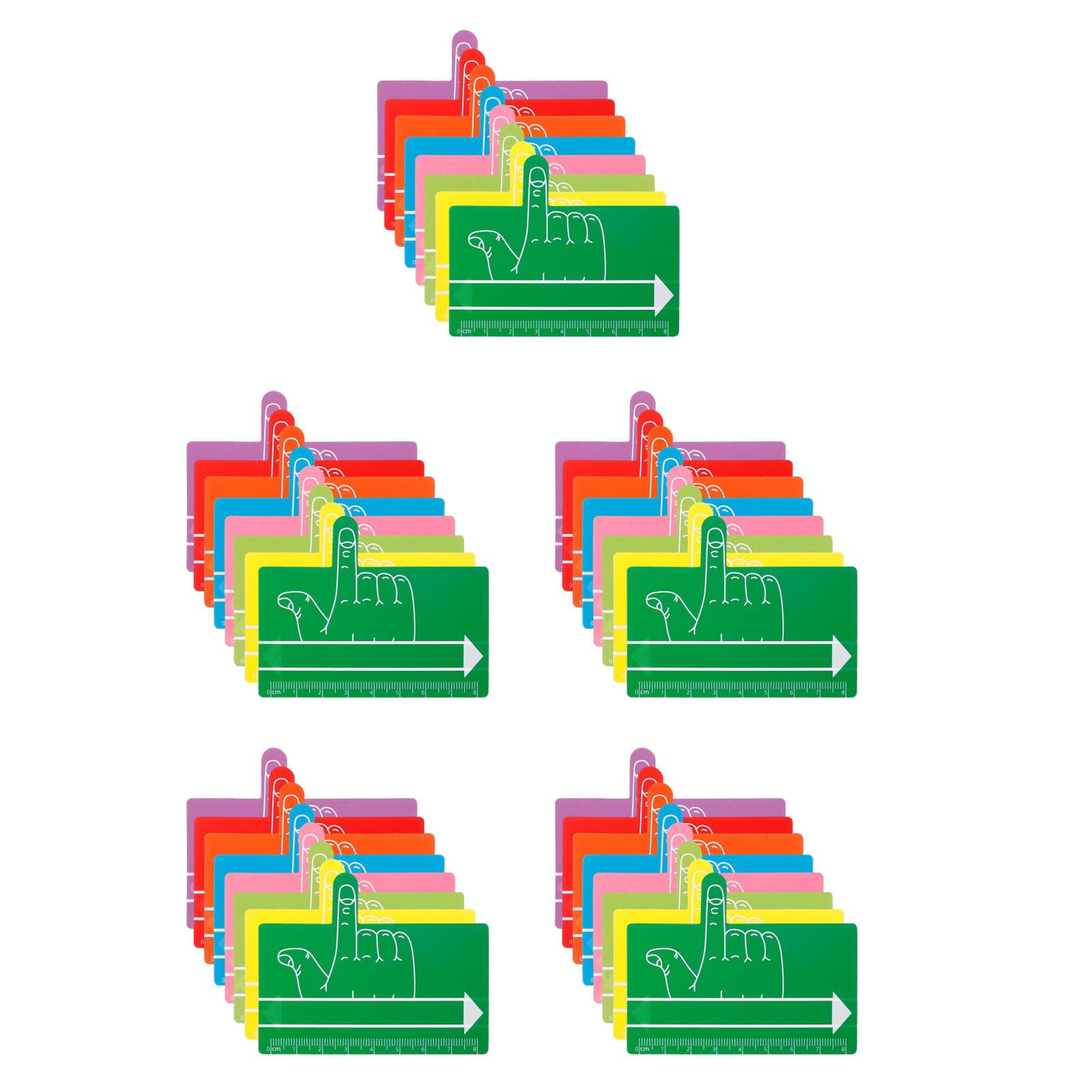 Raindrops 40 Pcs Dyslexia Reading Bookmarks Kids Reading Guide Tool ...