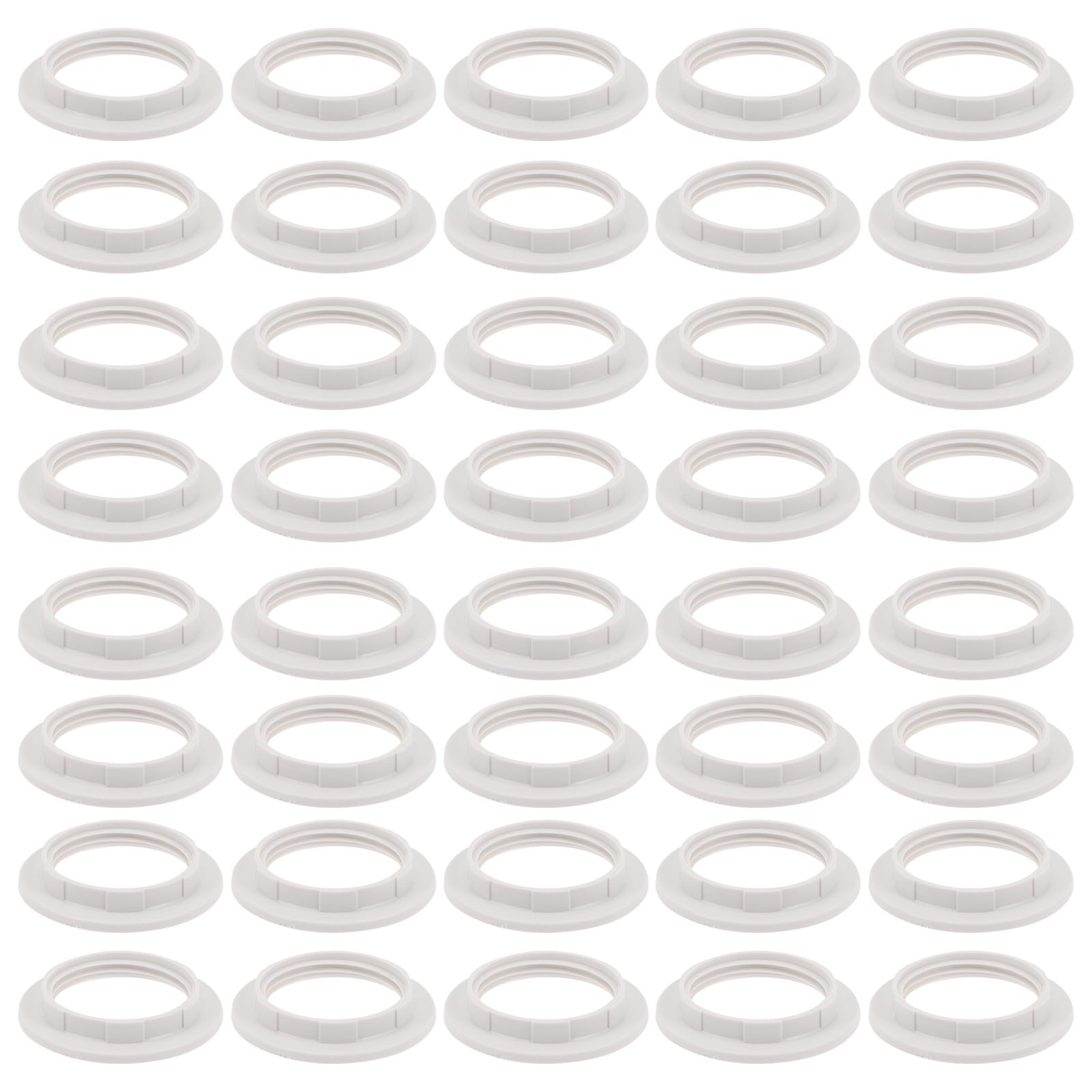 Raindrops 40 Pcs Lamp Holder Outer Ring Light Shade Pendant Lampshade ...