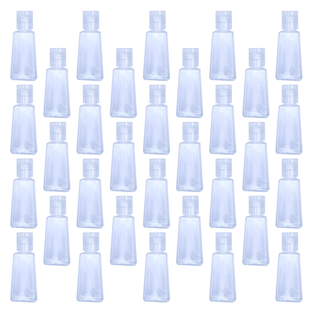 Raindrops 40 Pcs Refillable Liquid Bottle Bottled Body Wash Container ...