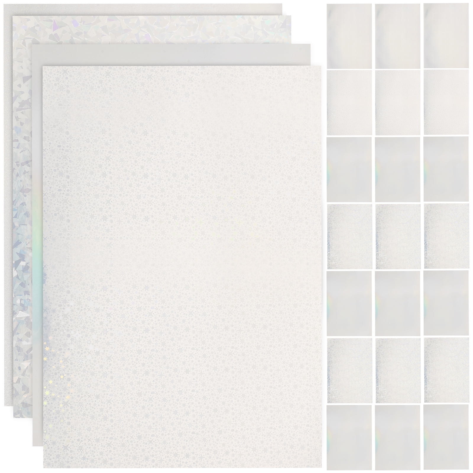 Raindrops 40 Pcs Vinyl Decals Adhesive Stickers Double Sided ...