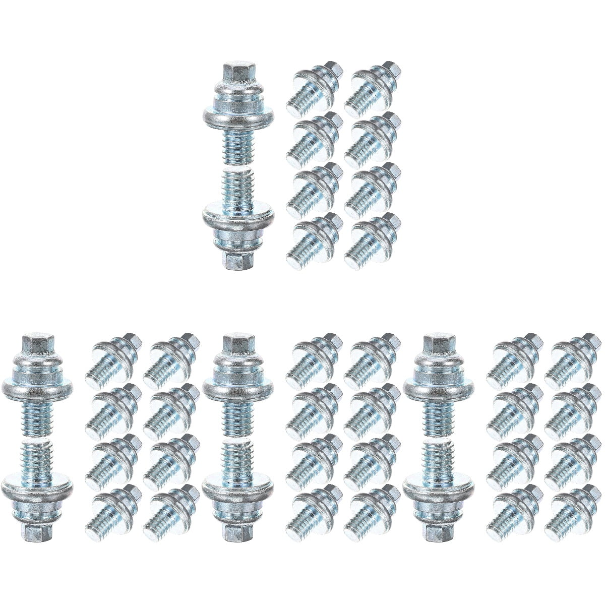Raindrops 40 pcs Battery Terminal Bolt Car Battery Bolt Assortment ...