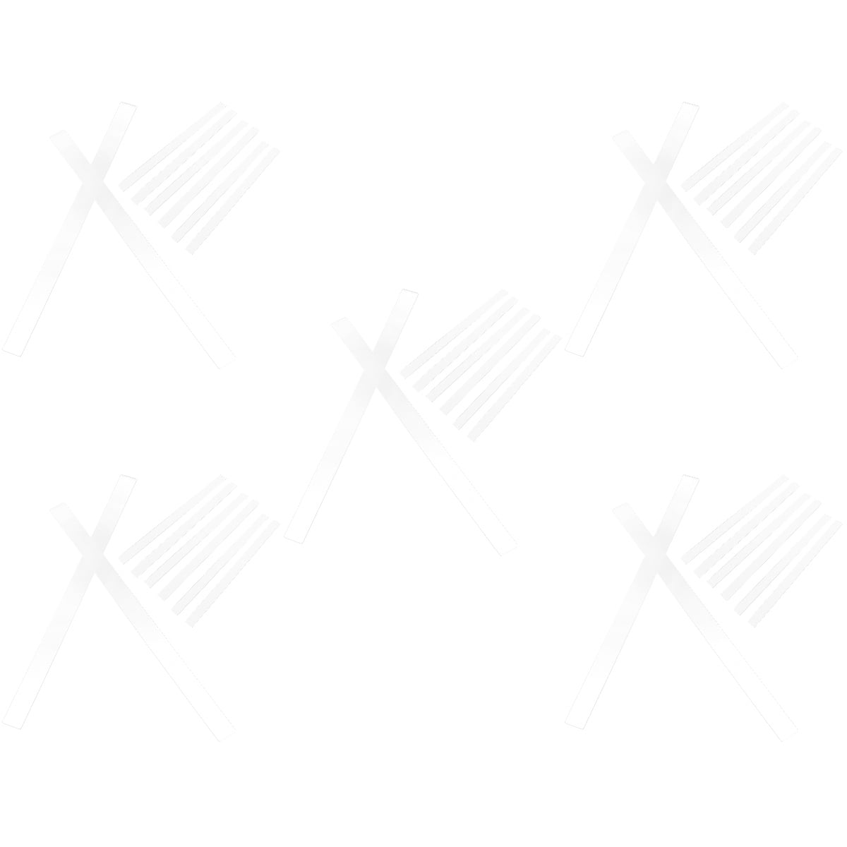 Raindrops 40 pcs Biscuit Rolling Pin Guides Measuring Rulers Non-stick ...