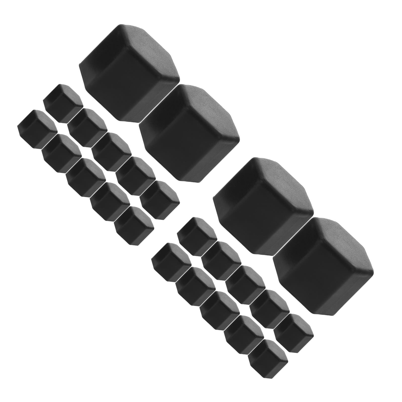 Raindrops 40 pcs Car Wheel Hub Screw Cap Replacement Silicone Vehicle ...